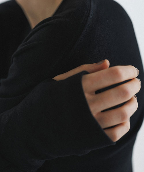 EX Comfort Crew Neck Pullover with Thumbhole|ADAM ET ROPE EX Comfort Crew Neck Pullover with Thumbhole|ADAM ET ROPE